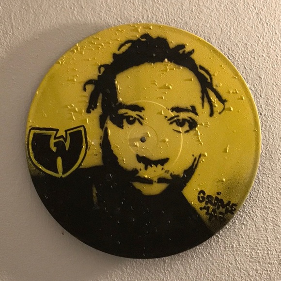 Art | Wutang Clan Yellow And Black Vinyl Art Odb Graffiti Street Art ...